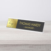 Best boss ever desk name plate | Zazzle