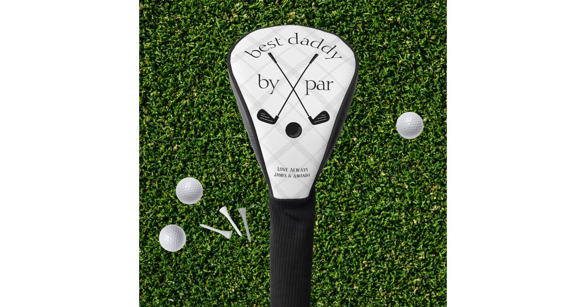 Best By Par Gift for Him Golf Head Cover | Zazzle