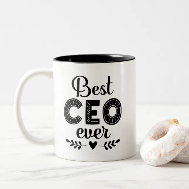 Best CEO Ever Two-Tone Coffee Mug | Zazzle