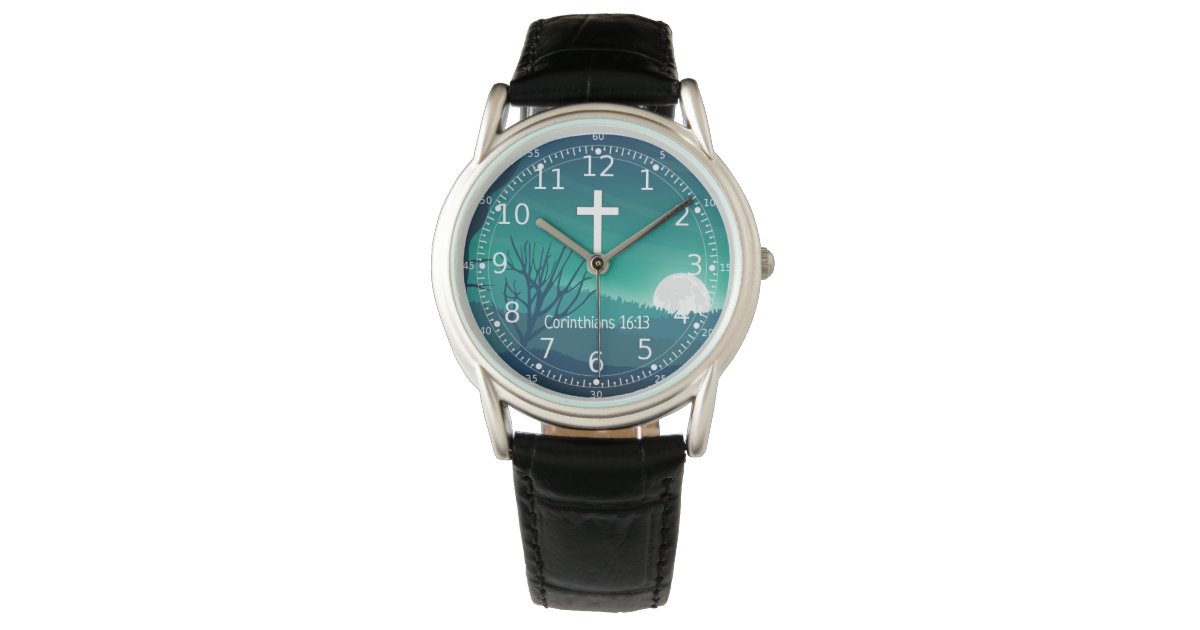 Best Christian Gifts for Men - Religious Watch | Zazzle