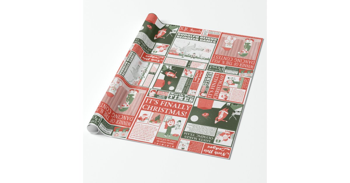 BEST Christmas Wrapping paper EVER!!! | Zazzle
