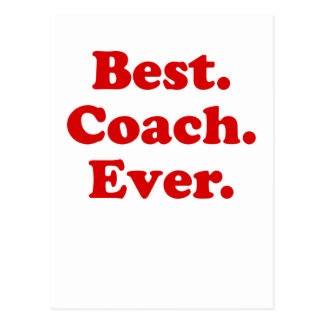 Best Coach Ever Cards | Zazzle