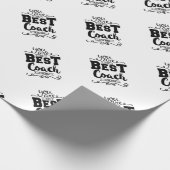 Best Coach Ever Wrapping Paper | Zazzle
