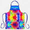 BEST COOK EVER TIE-DYE CUSTOMIZE APRON | Zazzle
