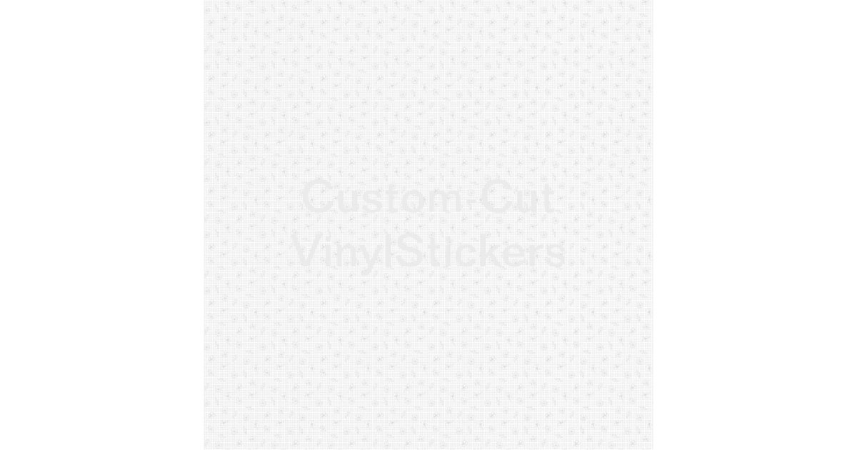 Best Custom-Cut Vinyl Sticker | Zazzle
