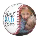 Best Dad Ever 2 Photo Baseball | Zazzle