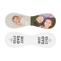 Best Dad Ever Arrows Custom Personalized Photo Baseball | Zazzle