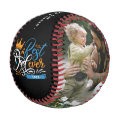 Best Dad Ever | Father's Day Photo Baseball | Zazzle