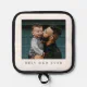 Best Dad Ever Full Photo Personalized Pot Holder | Zazzle