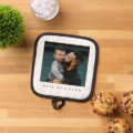 Best Dad Ever Full Photo Personalized Pot Holder | Zazzle