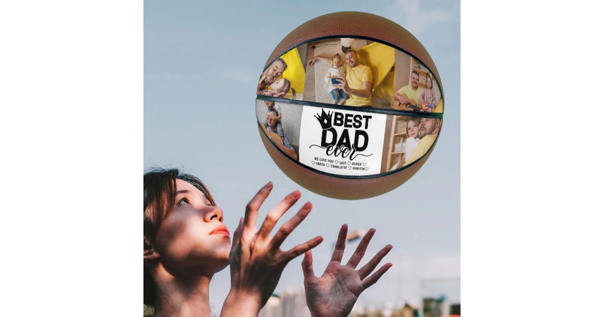 Best Dad Ever & Simple Family Photos Father's Day | Zazzle