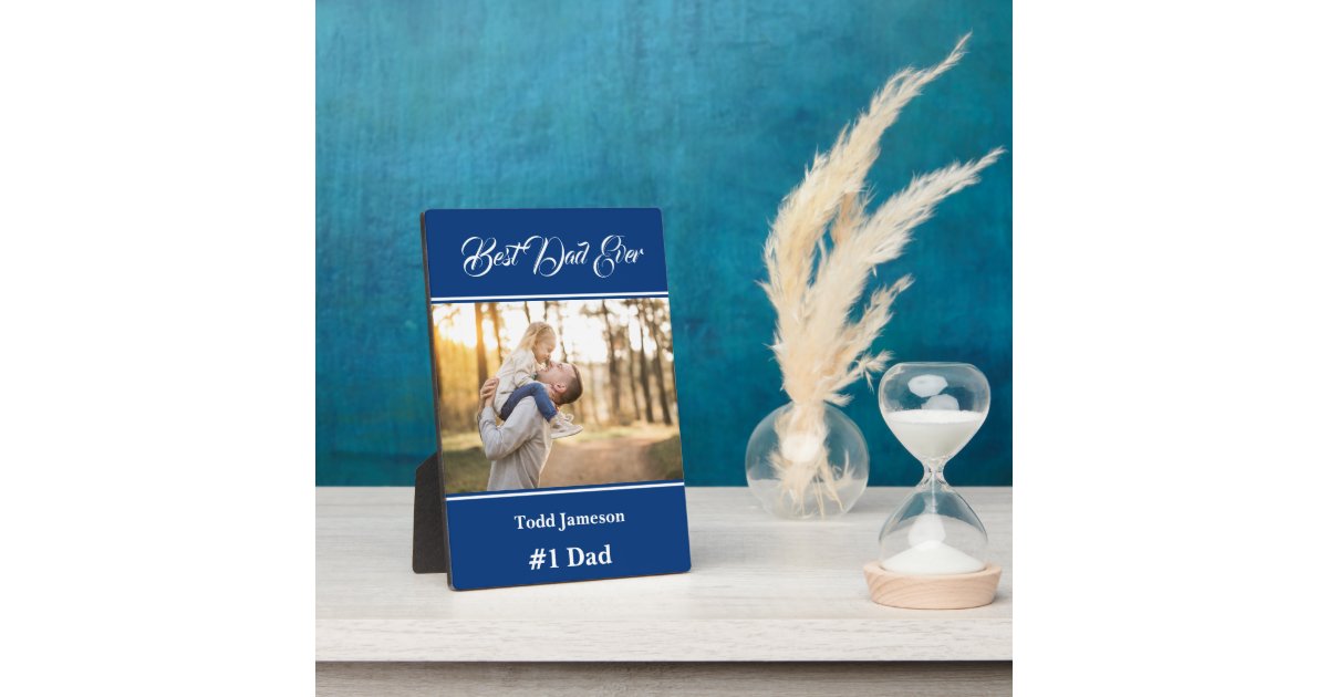 Best Dad Plaque | Zazzle