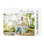 Best Daddy in the Universe Custom Photo Magnet | Zazzle