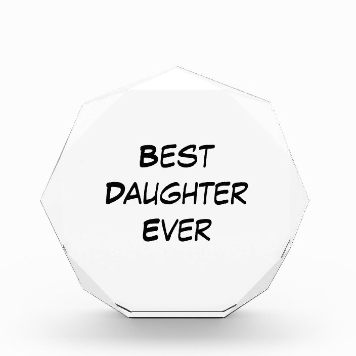 Best Daughter Ever Award | Zazzle.com