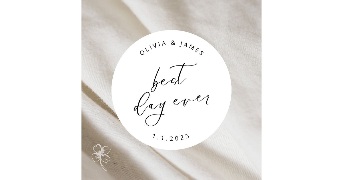 Best Day Ever Stickers | Zazzle