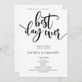 Best Day Ever Wedding Order of Ceremony Program | Zazzle
