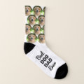 Best Dog Dad Ever Personalized Cute Pet Photo Socks | Zazzle
