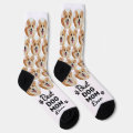 Best DOG MOM Ever Personalized Cute Pet Photo Socks | Zazzle