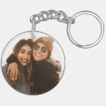 Best Friend Custom Photo Create your own Keychain | Zazzle