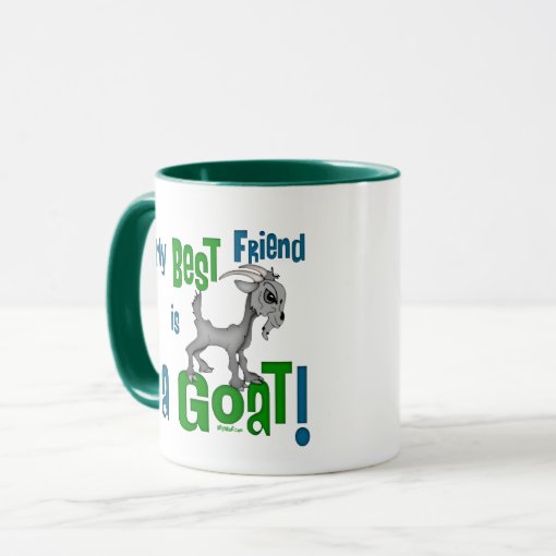 Best Friend is a Goat Mug | Zazzle