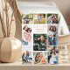 Best Friend Photo Collage Customizable Message Card | Zazzle