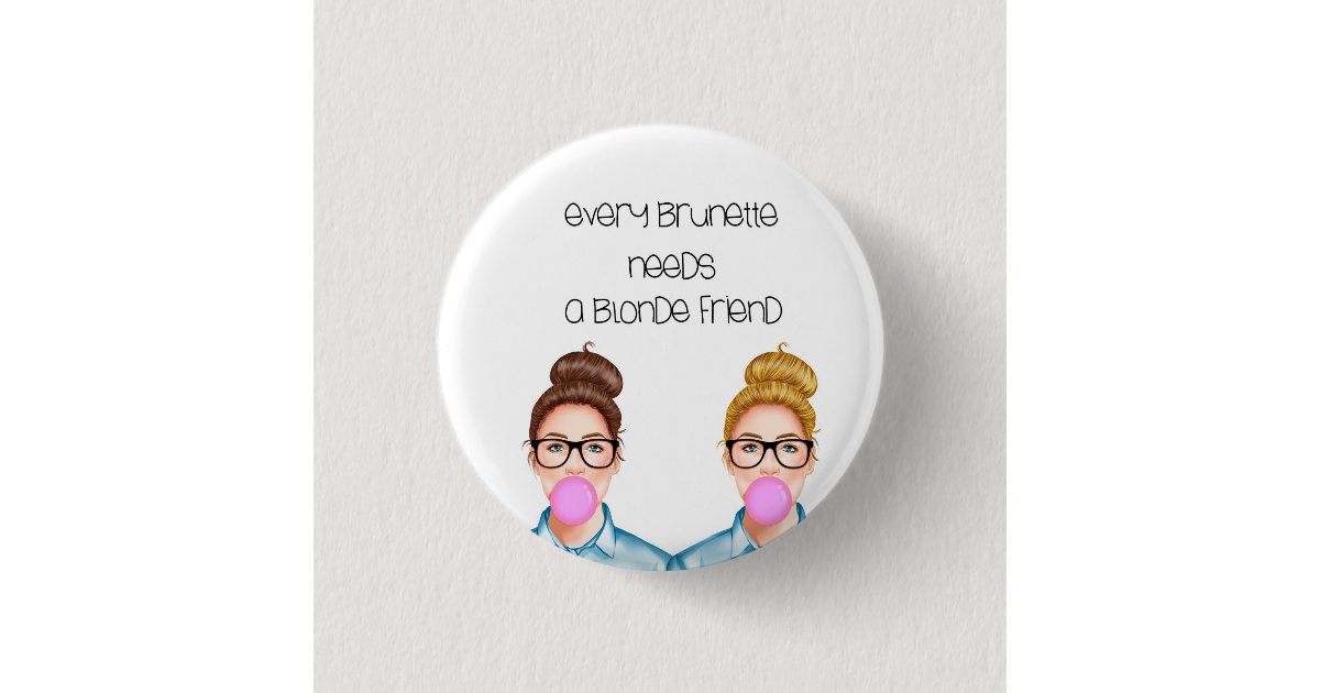 Best friend Pin | Zazzle