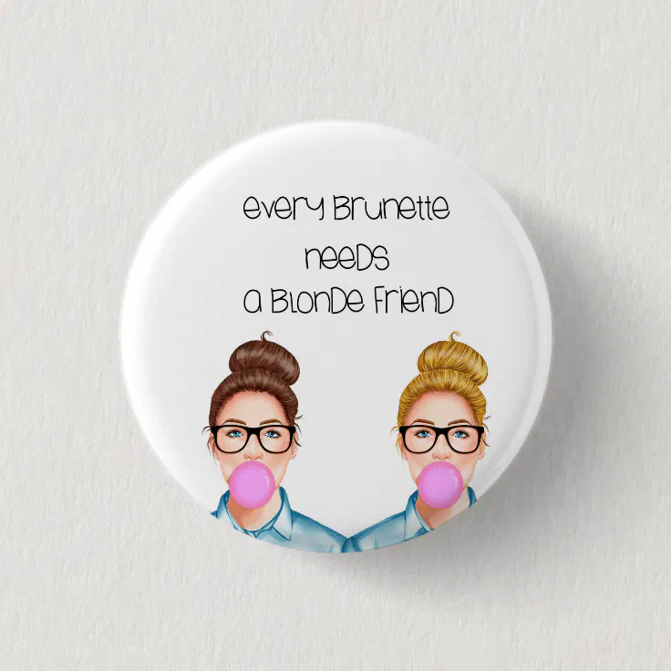 Best friend Pin | Zazzle