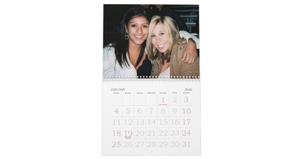Best Friends Calendar | Zazzle