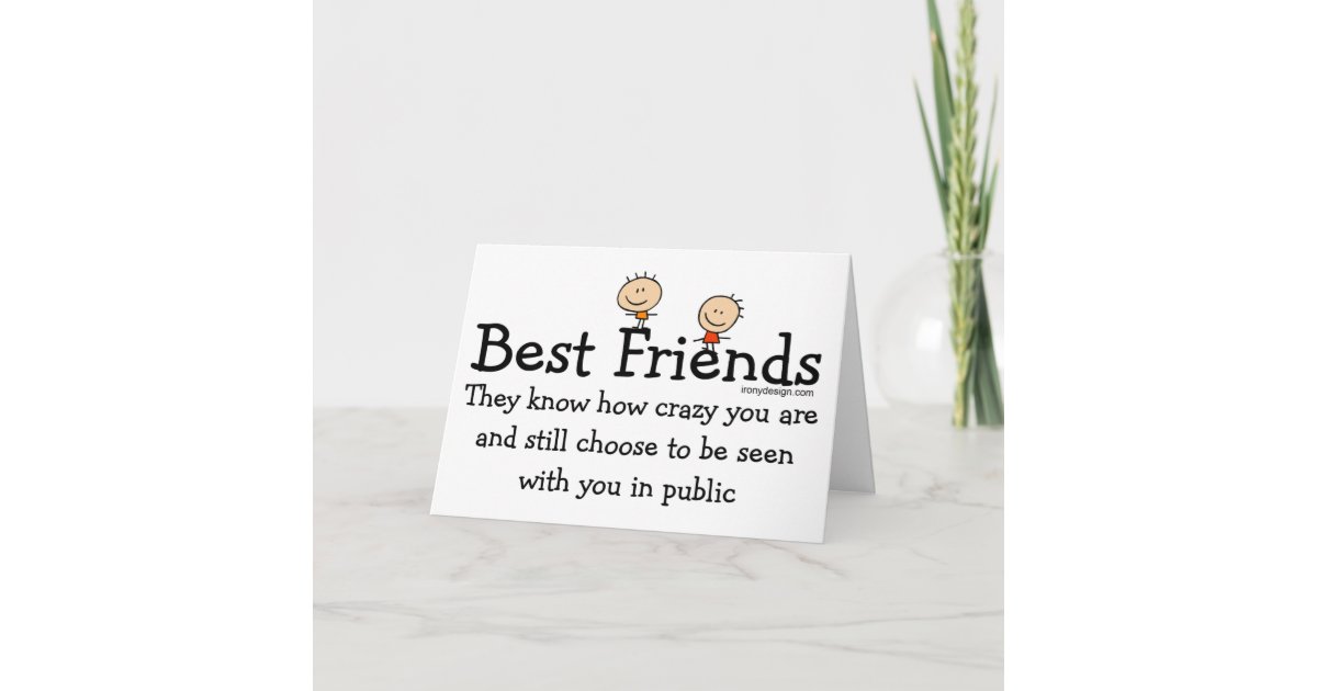 Best Friends Cards | Zazzle.com