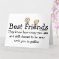 Best Friends Cards | Zazzle
