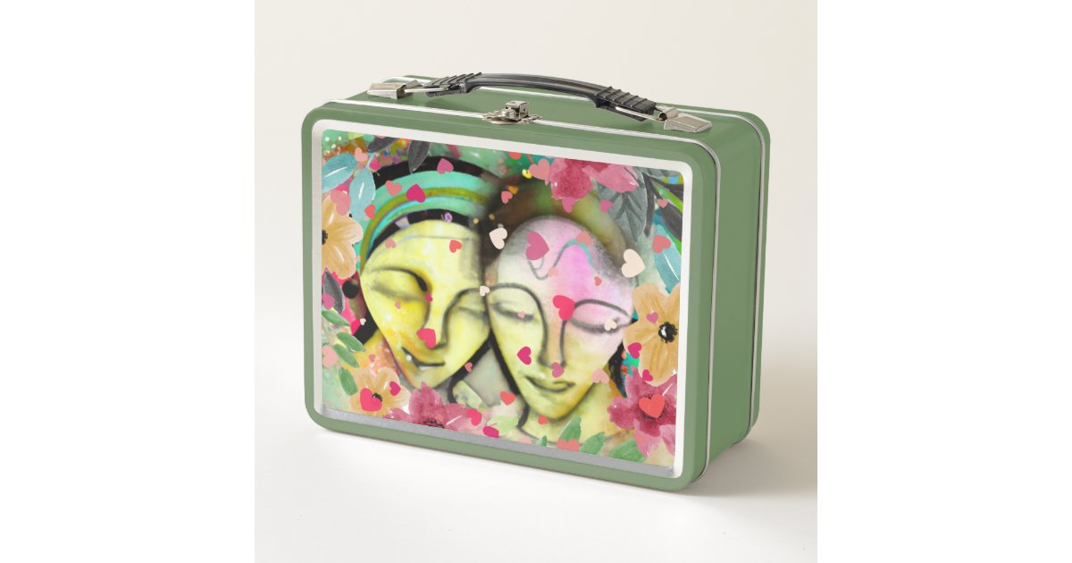 Best Friends Collection Metal Lunch Box | Zazzle