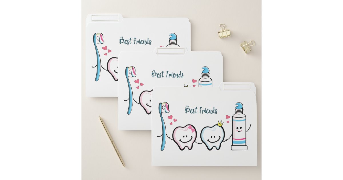 Best Friends File Folder | Zazzle