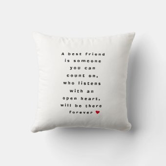 Best Friends Forever BFF Bestie Photo Pillow | Zazzle