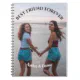 Best Friends Forever Custom Photo and Name Notebook | Zazzle