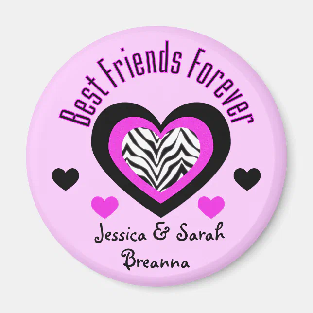 Best Friends Forever Magnet | Zazzle
