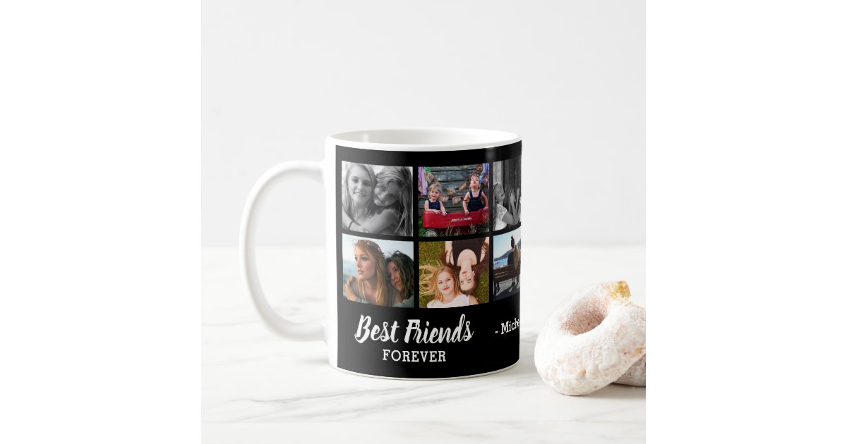 Best Friends Forever Photo Collage Coffee Mug | Zazzle.com