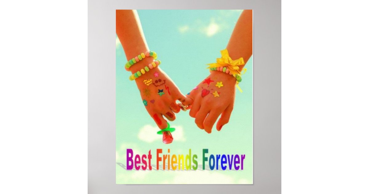 Best Friends Forever poster | Zazzle