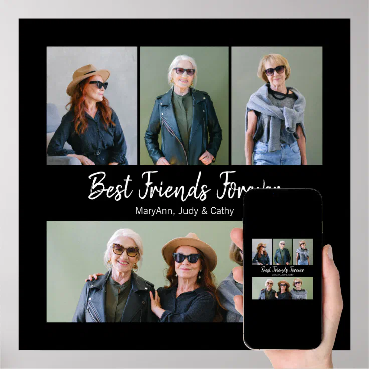 Best Friends Forever Poster | Zazzle