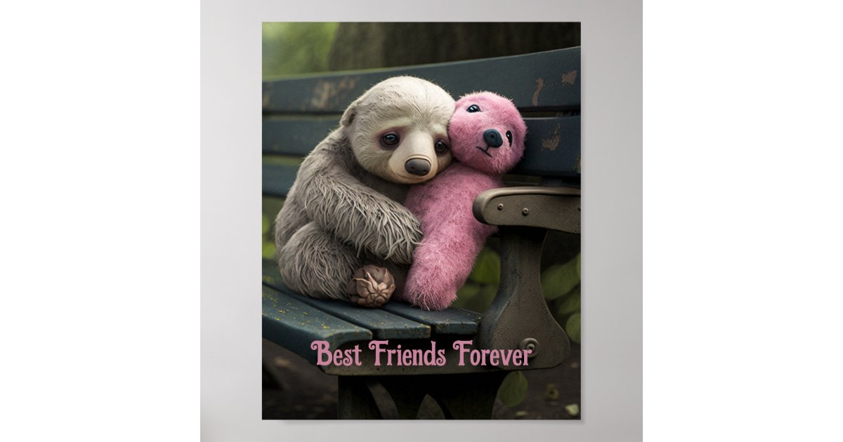 Best friends forever poster | Zazzle