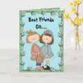 Best Friends GO.... Card | Zazzle
