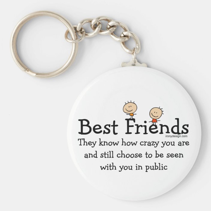 Best Friends Keychain | Zazzle.com