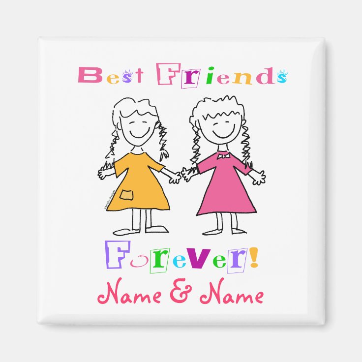 Best Friends Magnet | Zazzle