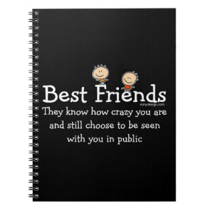 Best Friends Notebooks & Journals | Zazzle