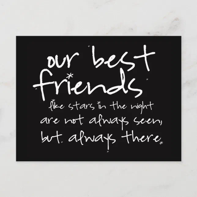 best friends Postcard | Zazzle
