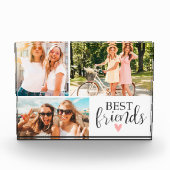 Best Friends Script Photo Block | Zazzle