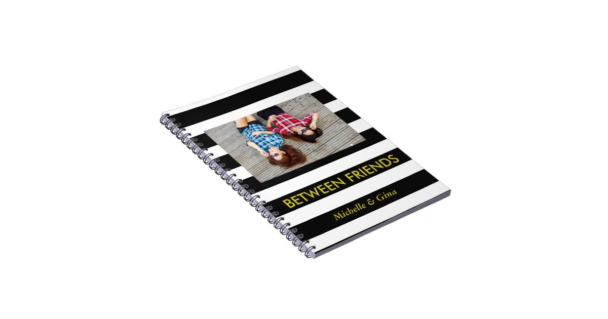 Best Friends Shared Custom Journal | Zazzle