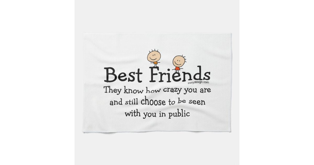 Best Friends Towel | Zazzle