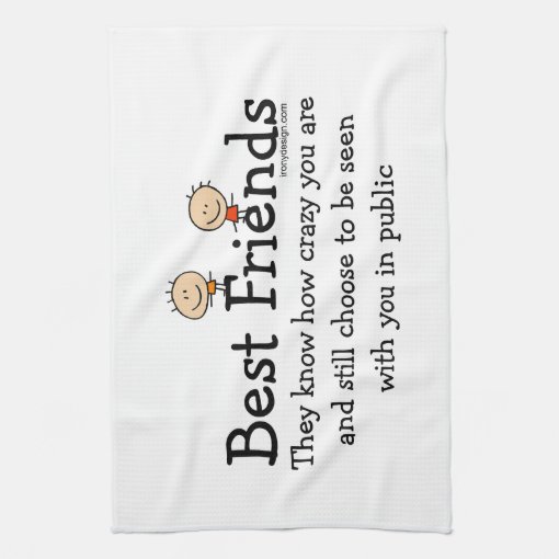Best Friends Towel | Zazzle