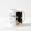 Best Fur Mom Ever Photos Personalized Coffee Mug | Zazzle