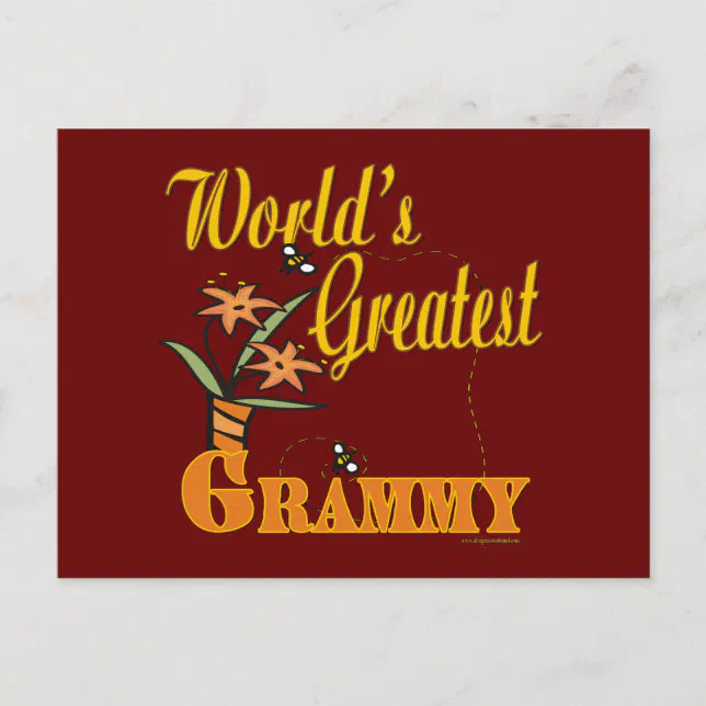 Best Grammy Ever Postcard | Zazzle